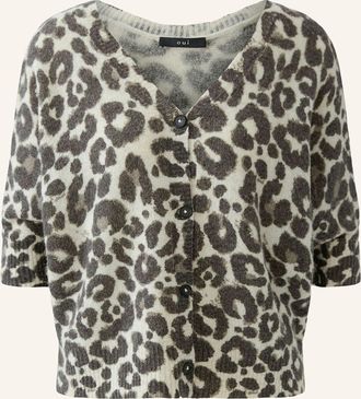 Oui Strickjacke beige