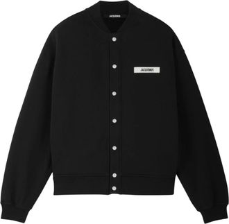 Jacquemus Homme, Pulls, Noir, Taille: XS Le cardigan Gros Grain