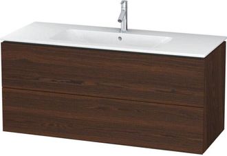 Duravit L-Cube Waschtischunterbau wandh&auml;ngend, 2 Schubk&auml;sten, - Duravit