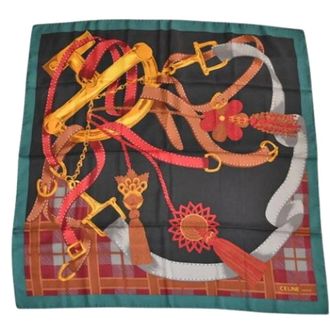 Celine Pre-owned Vintage Scarf - Femme - Pre-owned - Multicolore - Taille: ONE Size