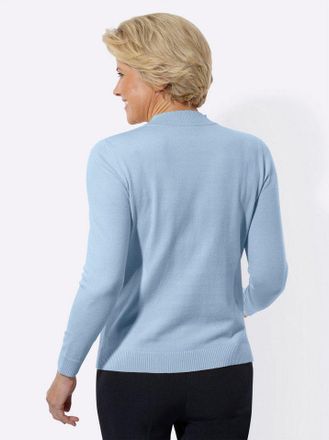 Witt Strickpullover Stehkragen-Pullover Langarm Jersey