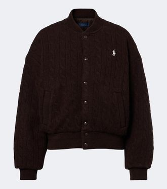 Polo Ralph Lauren Veste bomber en laine et cachemire