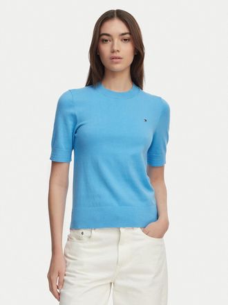 Tommy Hilfiger Pullover WW0WW49705 Blau Slim Fit