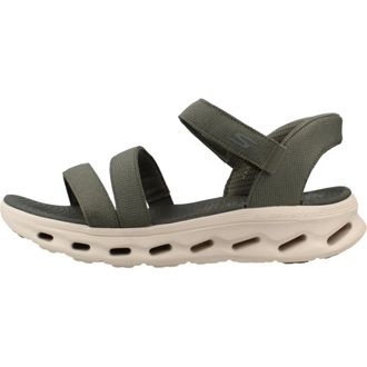 Skechers GO Walk Glide-Step 2.0 Sandale - Ella - - Sport - Damen - Gr&uuml;n - 38 EU
