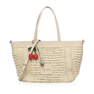 V&deg; 73 Femme, Sacs, Beige, Taille: ONE Size Sac cabas