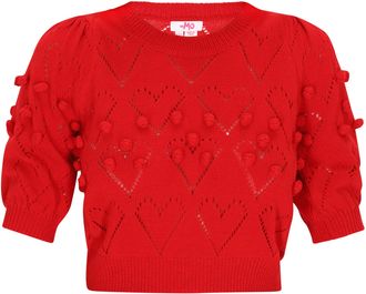 Mymo Spitze Frauen Rot