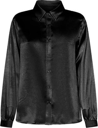 John Richmond Femme, Blouses et Chemises, Noir, Taille: 44 FR Essential-Line Shirt