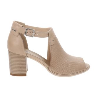 Nero Giardini Elegante Leder High Heels - - Shoes - Damen - Beige - 36 EU