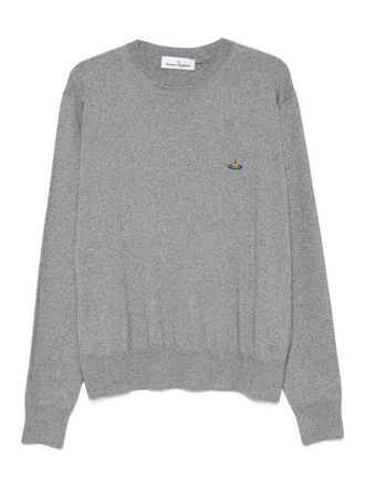 Vivienne Westwood Pull Col Rond - Gris