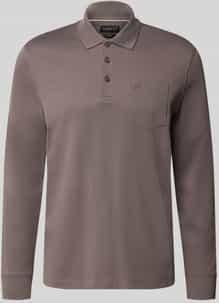 Bugatti Regular Fit Poloshirt aus Baumwoll-Mix mit Brusttasche