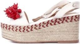 Liu Jo Femme, Chaussures, Beige, Taille: 36 EU Platform Wedge Sandal