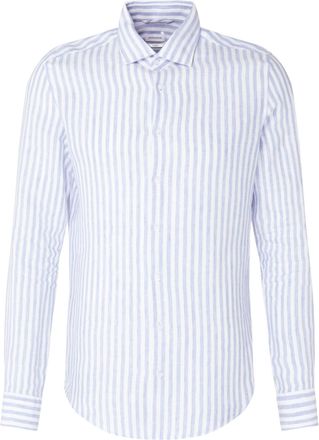 Seidensticker Mens Extra Slim Fit Langarm Hemd Shirt, Blau, 43