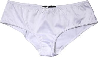 Dolce & Gabbana Femme, Sous-v&ecirc;tements, Blanc, Taille: 38 FR Culotte Taille Moyenne