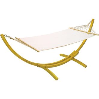 Dema Dema - Support hamac HG320 - forme navire - avec Hamac &eacute;cru