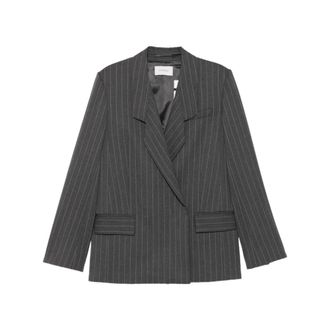 Sportmax Blouson en pure laine - Femme - Vestes - Gris - Taille: 34 FR