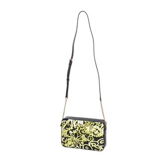 Michael Kors Stilvolle Crossbody-Tasche in Schwarz/Wei&szlig;/Gelb - - Bags - Damen - Schwarzk - ONE SIZE