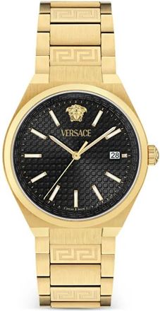 Versace Steel Greek Key 39mm - Gold