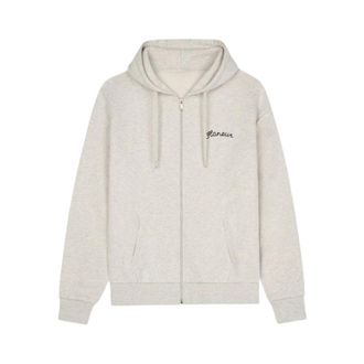 Flaneur Signature Zip-Up Hoodie - - Sweatshirts & Hoodies - Herren - Grau - L