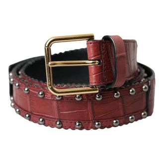 Dolce & Gabbana Femme, Accessoires, Brun, Taille: 85 CM Gorgeous Belt