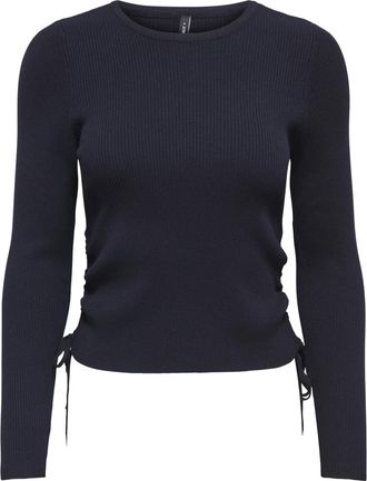 Only Onlmeddi Ls O-Neck Ruching KNT Noos