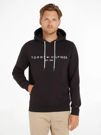 Tommy Hilfiger Kapuzensweatshirt TOMMY LOGO HOODY Baumwoll-Mix