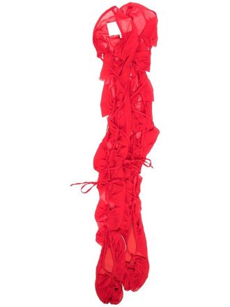 Maison Margiela Socken mit Tabi-Kappe - Rot