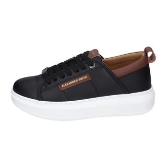 Alexander Smith Herren Sneakers aus Synthetikleder - - Shoes - Herren - Schwarzk - 43 EU