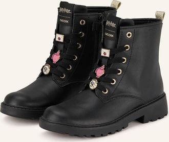 Geox Schnürboots Casey schwarz