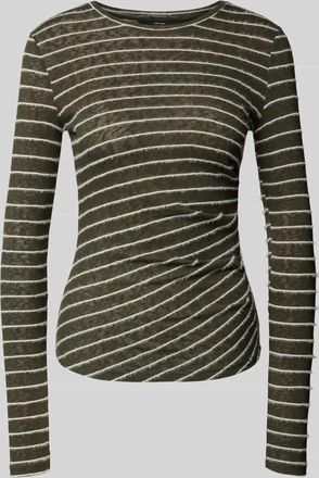 Vero Moda Langarmshirt mit seitlicher Raffung