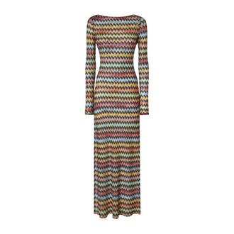 Missoni Femme, Robes, Multicolore, Taille: 34 FR Longue Robe de Plage