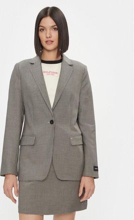Tommy Hilfiger Sakko WW0WW40496 Grau Regular Fit