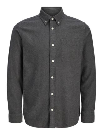 Jack & Jones Jprblubrook Twill Solid L/S Shirt Sn