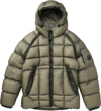 C.P. Company D.d. Shell Daunenjacke - - Jackets - Herren - Gr&uuml;n - L