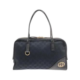 Gucci Sac bandouli&egrave;re vintage Pre-owned - Femme - Pre-owned - Noir - Taille: ONE Size