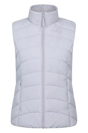 Mountain Warehouse Opal Doudoune pour Femme - Veste matelass&eacute;e l&eacute;g&egrave;re, sans Manche, Hydrofuge, r&eacute;sistante Eau et Pluie - Montagne, randonn&eacute;e, Running, mi-Saison, Hiver B