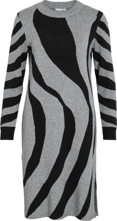 Vila Vitif Crewneck Knit Midi Dress- Noos