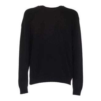 Moschino Luxuri&ouml;ser Cashmere Pullover - - Knitwear - Herren - Schwarzk - XL