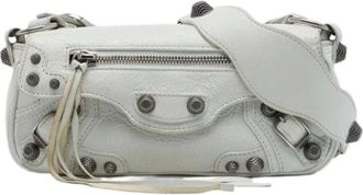 Balenciaga Sac bandouli&egrave;re Le Cagole Pre-owned - Femme - Pre-owned - Blanc - Taille: ONE Size