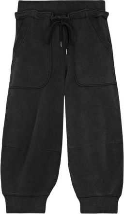 R13 Femme, Pantalons, Noir, Taille: 42 FR Deconstructed Cropped Sweatpant