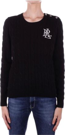 Ralph Lauren Femme, Pulls, Noir, Taille: 40 FR Pulls Noirs