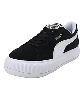 Puma Puma Suede Mayu, Baskets Mode Femme, Noir/Blanc (Puma Black Puma White), 40 EU
