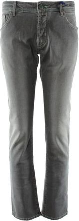 Jacob Cohen Homme, Jeans, Gris, Taille: W35 Nick Jeans Slim-fit