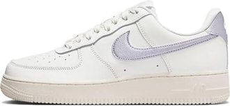 Nike Nike Chaussures basses Air Force 1 07 DD8959 100 pour femme, blanc sur blanc, taille, Voile/Oxygen Violet, 39 EU