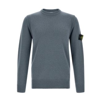 Stone Island 5100072 Rundhals-Pullover - - Knitwear - Herren - Blau - XL