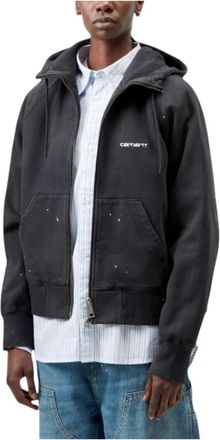 Carhartt Work in Progress Femme, Vestes, Noir, Taille: 42 FR Hooded Painter Jacket