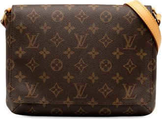 Louis Vuitton Hobo Bags - Monogram Musette Tango Short Strap - Gr. unisize - in Braun - für Damen