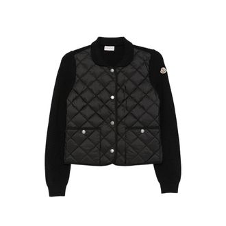 Moncler Quilted Panel-ribbed Jacket