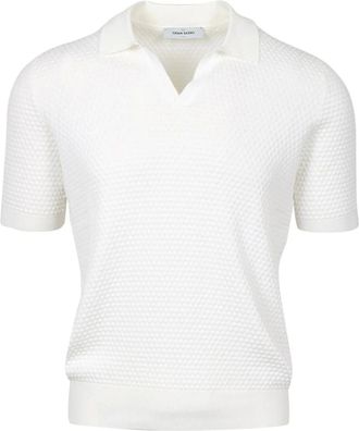 Gran Sasso Homme, Tops, Blanc, Taille: M Gran Sasso T-shirts et Polos Blanc