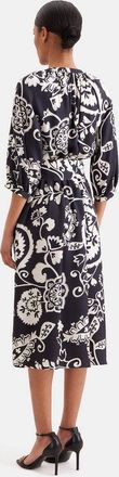 Seidensticker Sommerkleid 3/4 V-Neck Uni