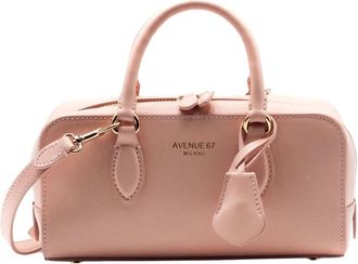 AVENUE 67 Avenue 67, Femme, Sacs, Rose, Taille: ONE Size Mini Sac Rigide en Cuir